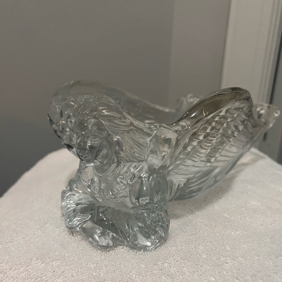 Holiday | New Crystal Angel Serving Dish Vintage | Poshmark